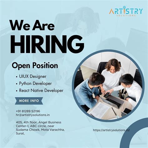 Artistry Solutions On Linkedin Hiring Hiring Hiring Hiring