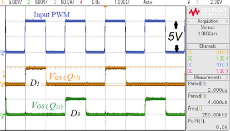 One Pwm Source Signal Of D Drive Above To Generate Four Pwm Signals