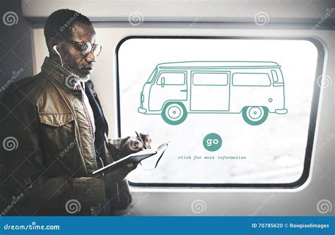 Bus Interface Transportation Vehicle Concept Stock Photo Image Of Casual Interface 70785620