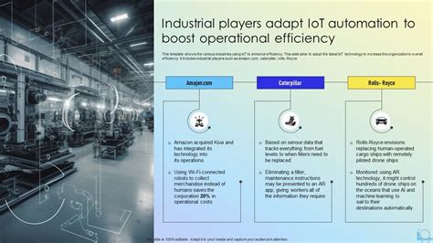 Industrial Players Adapt IoT Automation To Boost Operational Efficiency PPT Example