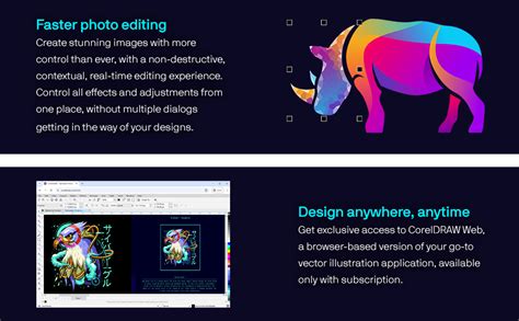 Coreldraw Graphics Suite 1 Year Subscription Graphic Design Software Professionals Desertcart
