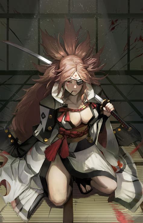Guilty Gear Baiken Fanart By Whiteswallow95 On Deviantart