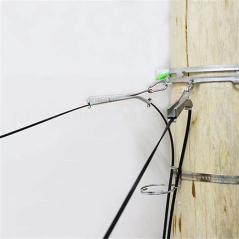 Optical Fiber Cable Clamp Used To Aupport Telephone Drop Wire Clamps China Ftth Drop Clamp And