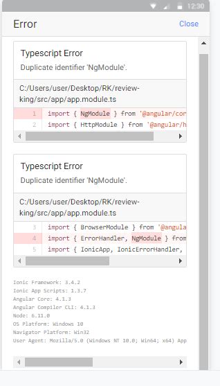 Building A Review App With Ionic MongoDB Node Joshmorony Build Mobile Apps With HTML