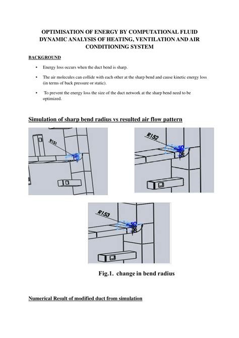 Pdf Optimization Of Energy By Computational Fluid Dynamic Analysis Of Heating Ventilation And