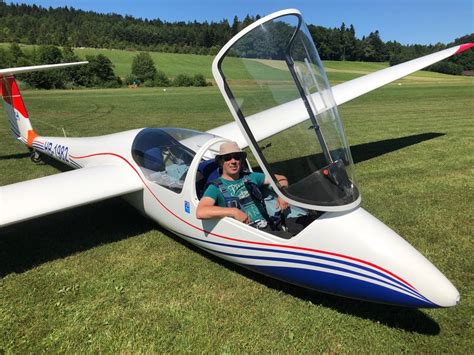 Patrick Isele Zum Solo Segelfluggruppe Zürich