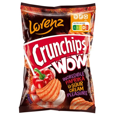 Buy Lorenz Chips Wow Paprika 12 X 80g The Kandy King