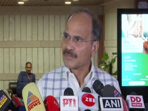 Its A Regular One… Congress Mp Adhir Ranjan Chowdhury Hits Out At Govt For Calling Parliament