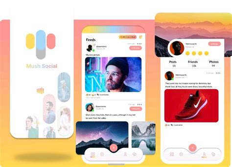 Umair Saad On Linkedin Uiredesign Userinterface Mushsocialapp
