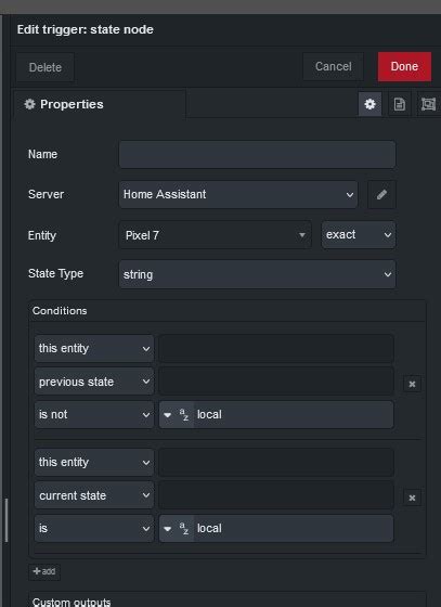 Zone Node In Node Red Not Being Triggered Node Red Home Assistant Community
