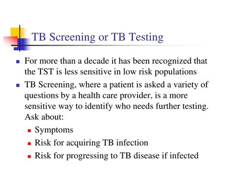 PPT The TB Risk Assessment PowerPoint Presentation Free Download ID 601785