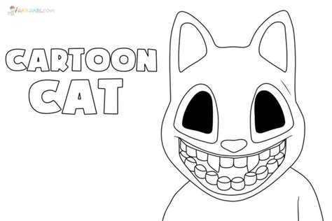 Раскраски Картун Кэт - Распечатать бесплатно