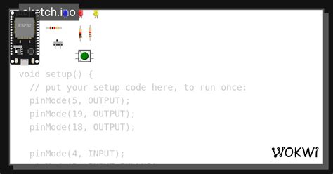 Wokwi Online ESP STM Arduino Simulator