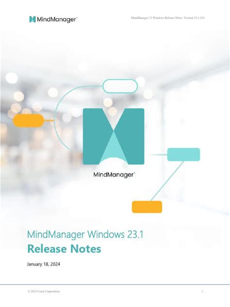 Mindmanager 23 Windows Release Notes En Pdf Microsoft Outlook Trademark