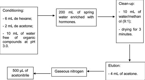 Flowchart Representing The Extraction Method Download Scientific Diagram