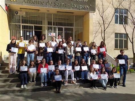 Блестящо представяне на учениците от 9 ФЕГ на Националната олимпиада по френски език 9 та