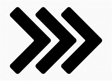 Hd Three Black Arrows Pointing Right Png Citypng