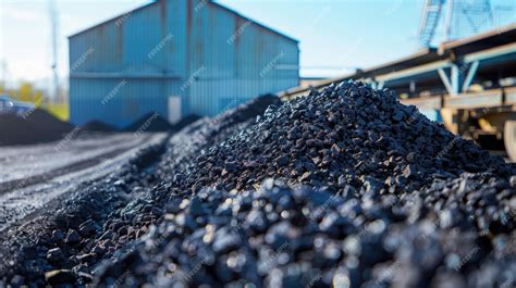 Premium Photo Biochar Soil Amendment Production Facility