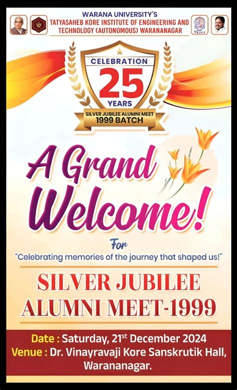 Gaurav Varnekar On Linkedin Alumnimeet Silverjubilee Tkiet Engineeringalumni Accenture