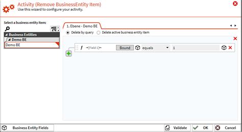 Business Entity Activities