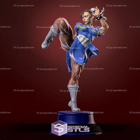 Chun Li Muscle From Street Fighter Specialstl