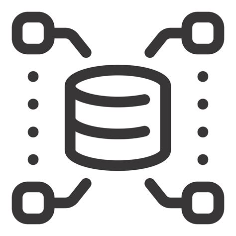 Data Database Server Storage Network Connection Icon Download On