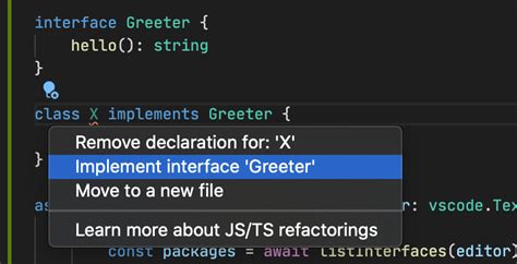 Xtoolsgopls Generate Method Stubs For A Given Interface · Issue