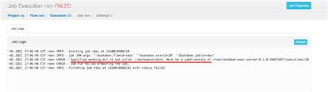 Specified Working Dir Is Not Valid Issue Azkaban Azkaban GitHub