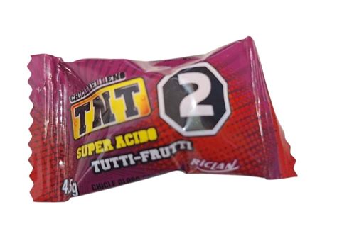 Chicle Acido Tnt Sabor Tutti Frutti Rappi