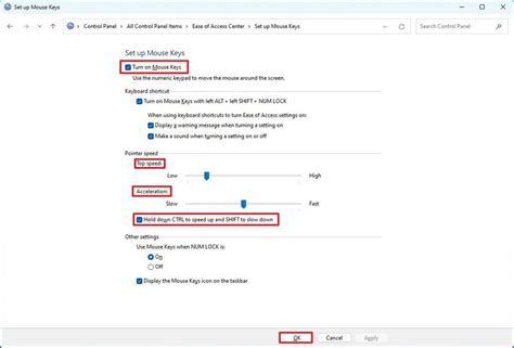 How To Use A Mouse Via Your Keyboard On Windows 11 Windows Central