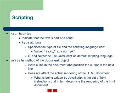 Javascript Introduction To Scripting Online Presentation