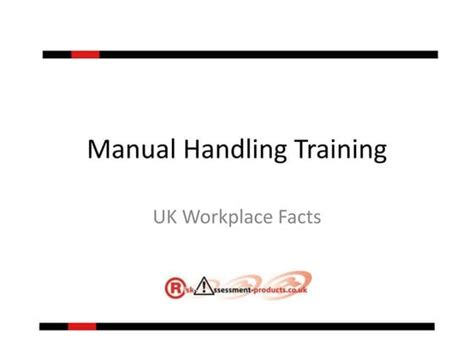 Manual Handling Presentation Ppt