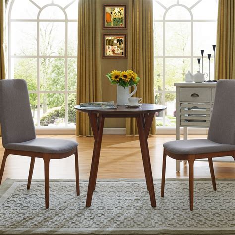 mid century modern small round dining table at stuart witt blog