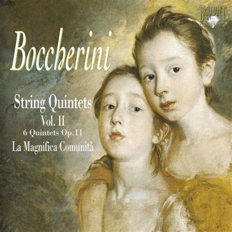 Boccherini String Quintets Vol 2 Op 11 Music