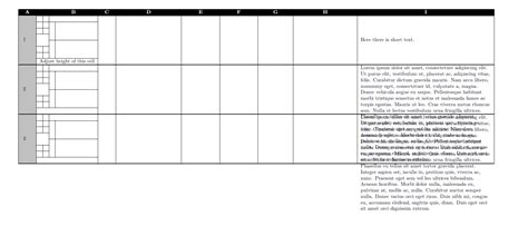 tables how to dynamically adjust multirow height tex latex stack