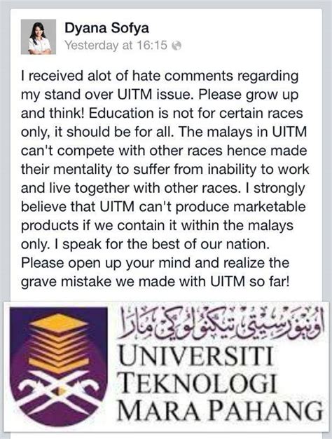 Budak Lepasan Uitm Semuanya Selamatkan Sultan Kita Facebook