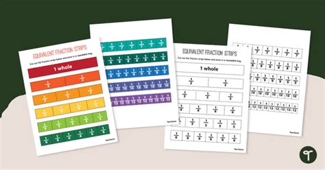 Equivalent Fractions Teaching Resources Teach Starter