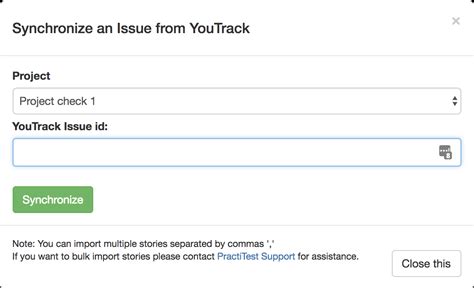 YouTrack Integration