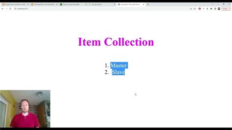 Web Anwendungen Im Model View Controller Design Pattern Mit Java Spring Und Thymeleaf Youtube
