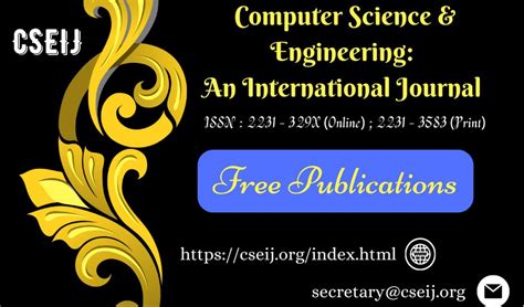 cseij journal on linkedin computerscience cse cryptography database artificialintelligence…