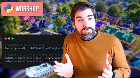 3d point cloud processing with python live workshop youtube