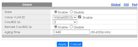 How To Create A Voice VLAN On GS Series Switch Zyxel Community