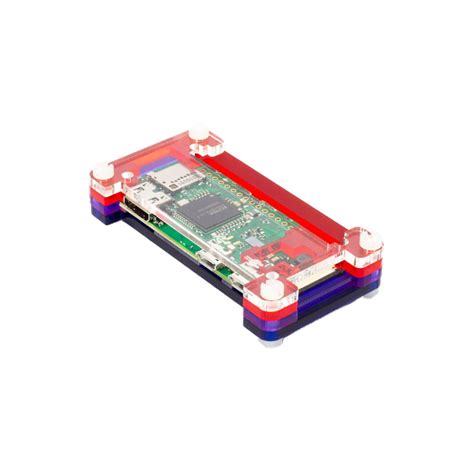 Pimoroni Pibow Shell For Raspberry Pi Zero W Gpio Cutouts Hat Phat