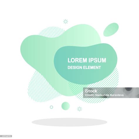 흰색 배경에 격리된 추상 액체 모양입니다 유체 형태 파도 선이 있는 그라데이션 배너 모던 로고 벡터 설계 3차원 형태에 대한