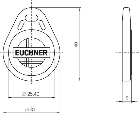 Eks A K1buwt32 Eu Electronic Key Read Write Euchner More Than Safety