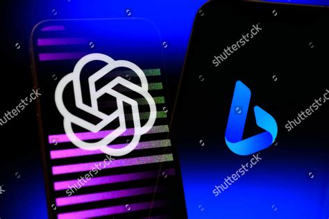 Microsoft Bing Openai Chatgpt Logos Seen 新闻传媒库存照片 库存图片 Shutterstock