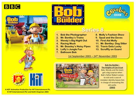 Bob The Builder Series 8 And A 2003 Film By Gikesmanners1995 On Deviantart