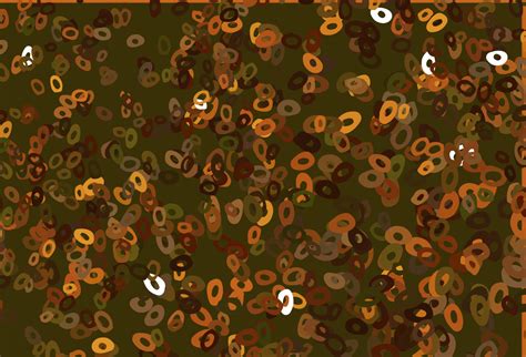 Dark Orange Vector Layout With Circle Shapes 14177198 Vector Art At Vecteezy