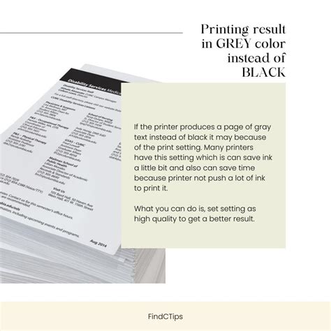 Printing Result In GREY Color Instead Of BLACK FindC