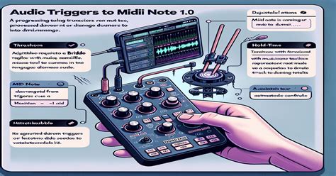 Transforming Audio Triggers Into Midi Notes With Audio Trigger To Midi Note 1 0 The Ultimate